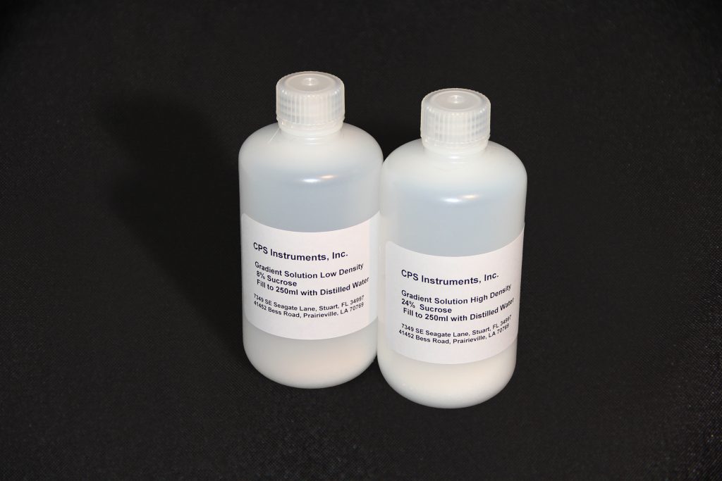Sucrose Solutions - CPS Instruments Sucrose Solutions - CPS Instruments